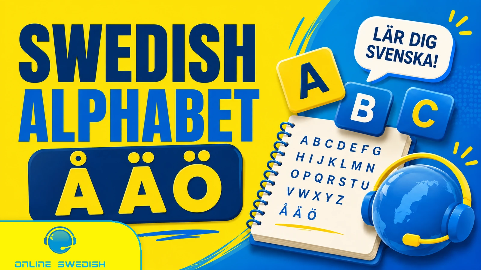 The Swedish Alphabet - Online Swedish